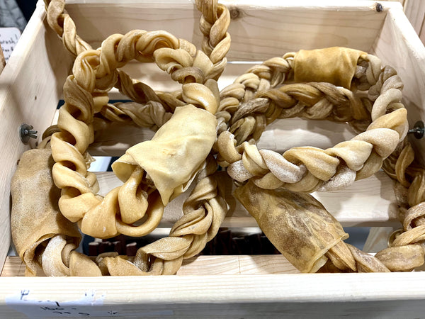 Buffalo cheek braided ring – Bones & Stuff